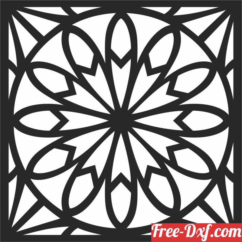 Download DOOR pattern door decorative WALL DECORATIVE