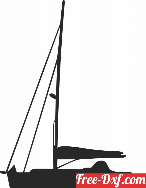 Download sailboat sailing ship NkyJd High quality free Dxf files,