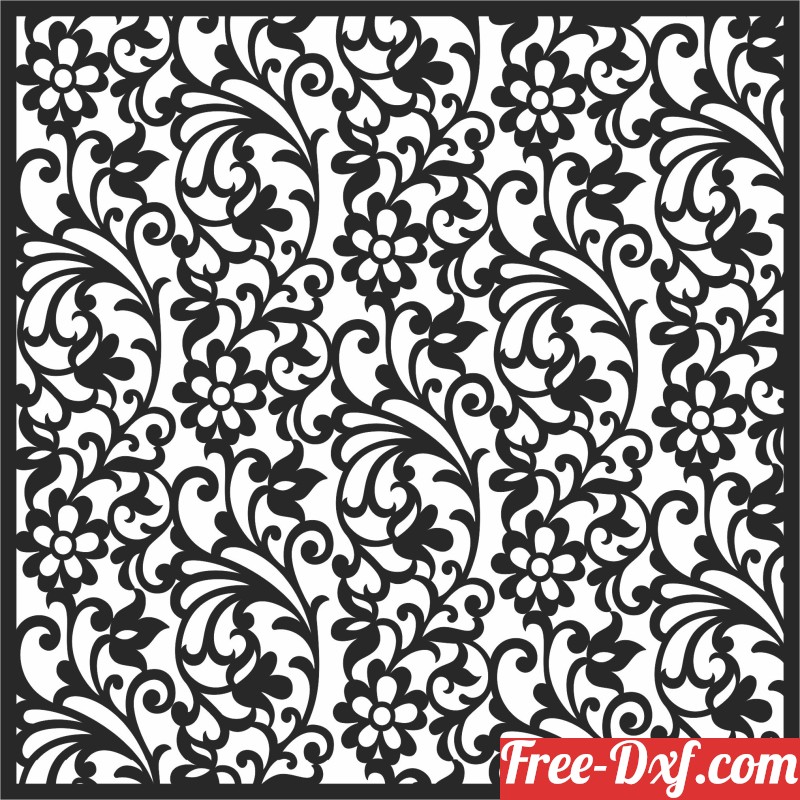 Download pattern decorative screen NlR4c High quality free Dxf f