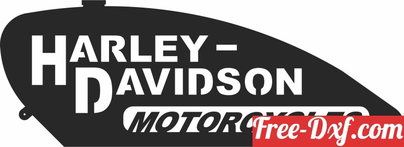Download harley davidson motorcycles logo dxf NpaEb High quality