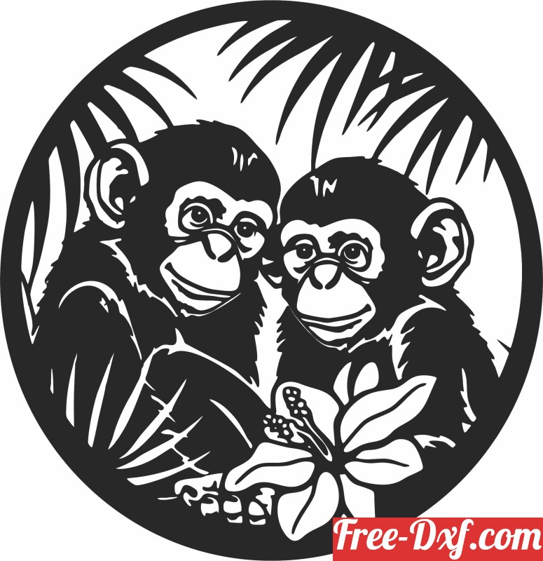 Download Monkey cliparts cdr Nrwqw High quality free