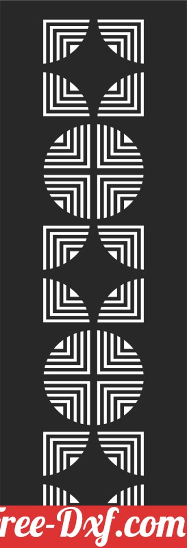 Download wall Door PATTERN OlTXq High quality free Dxf files, S