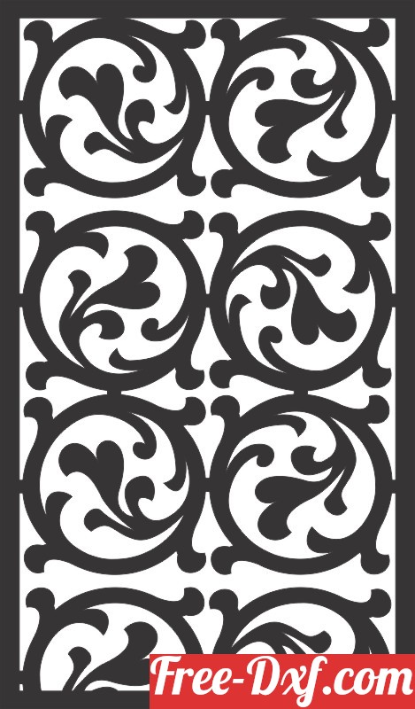 Download wall screen decorative floral panel Oseum High quality f