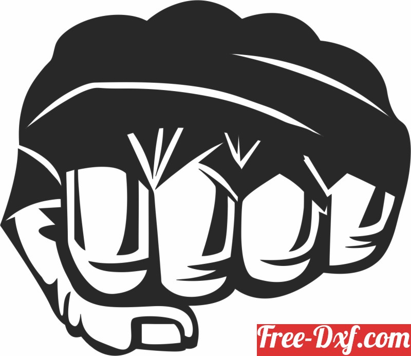Download mma taped fist hands clipart P36IZ High quality free Dxf
