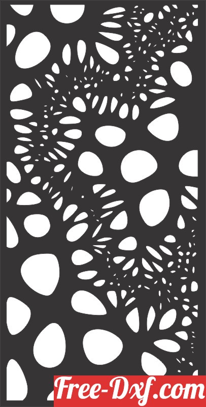 Download decorative panels for doors wall screen pattern dxf PZst