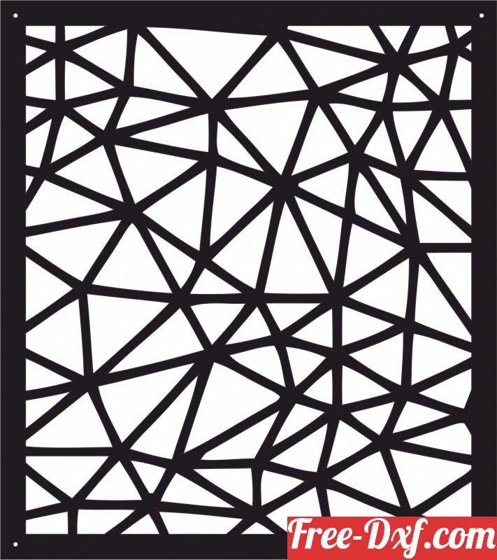 Download decorative panel screen pattern partition dxf PlEUG High