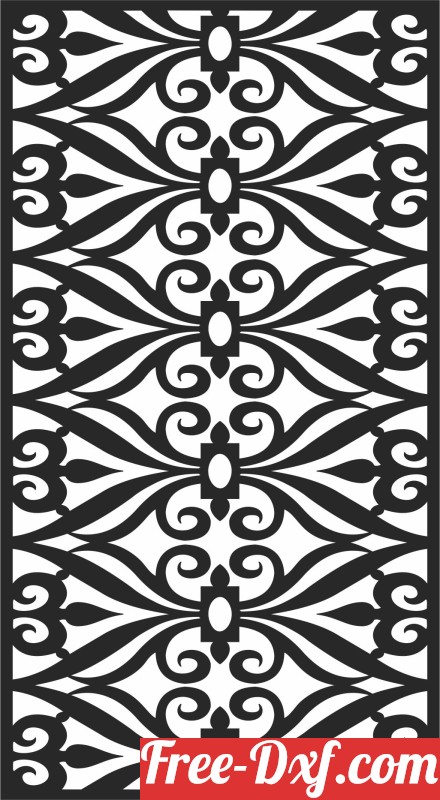 Download pattern wall PATTERN WALL Pattern decorative dxf QRx
