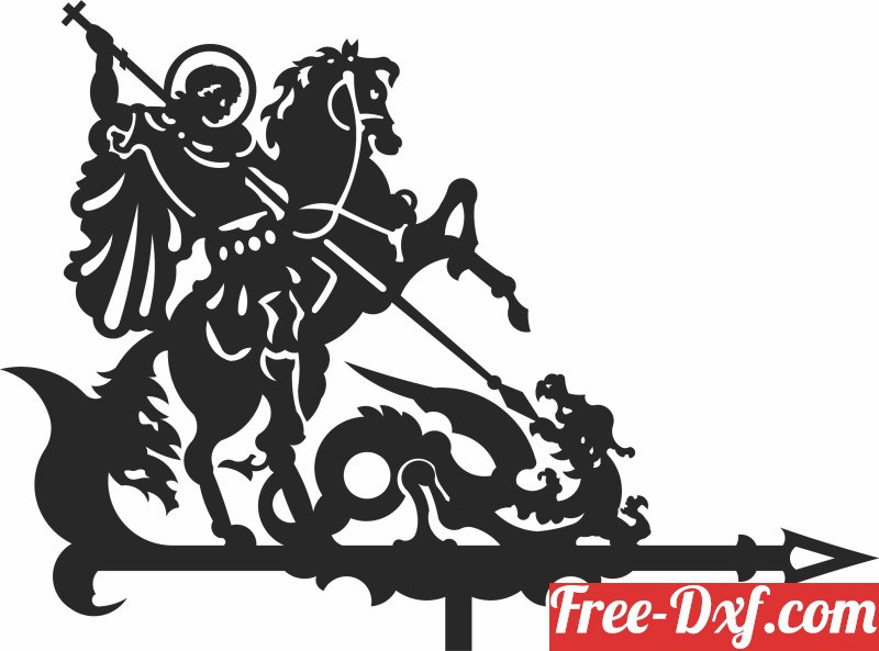Download st george killing the dragon cdr R06O5 High quality free