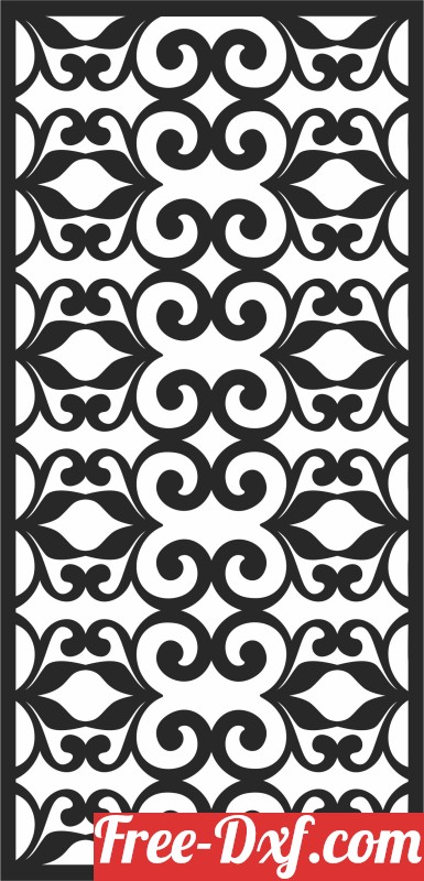 Download pattern SCREEN pattern RTxwd High quality free Dxf file