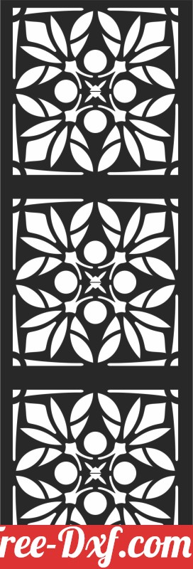 Download wall Screen decorative PATTERN Screen Wall Ryh3d