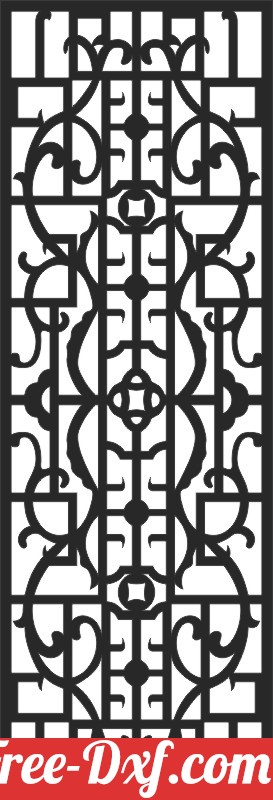 Download decorative pattern wall screen panel S63bW High quality