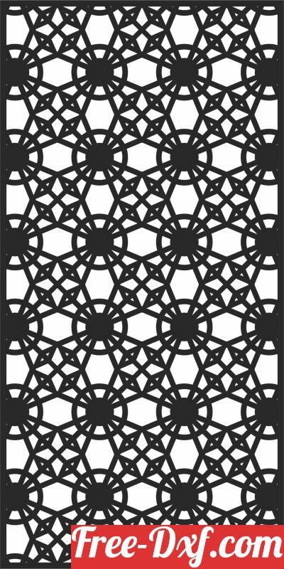 Download screen Decorative pattern SCDgu High quality free Dxf