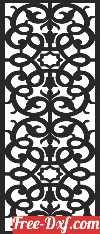 Download DOOR wall screen SFhXo High quality free Dxf files, Sv