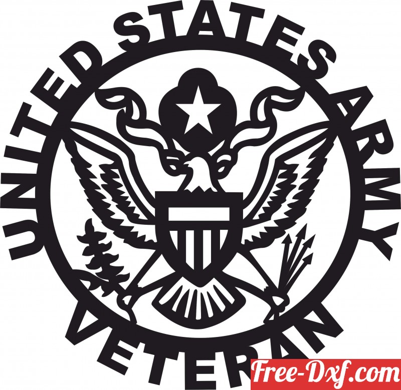 Download United states veteran logo dxf SJJuY High quality free