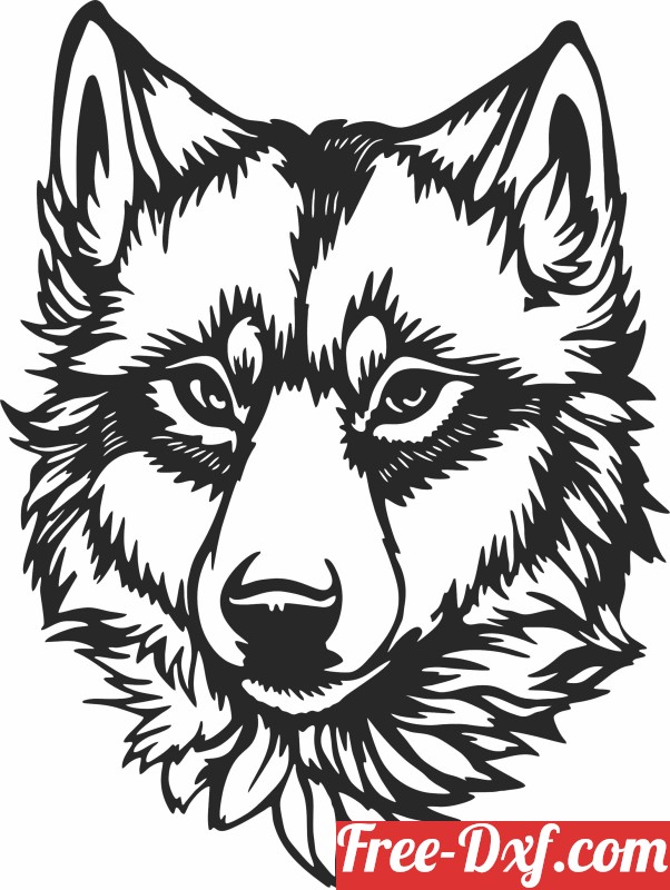 Download wolf cliparts SUjCq High quality free Dxf files, Svg, Cd