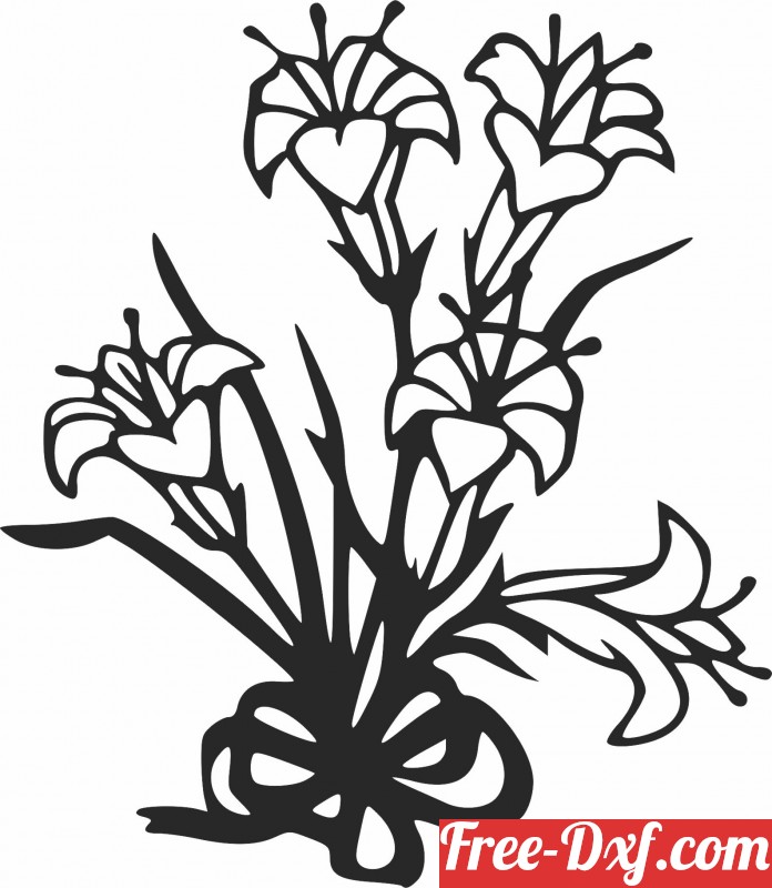 Download Floral flowers home decor SgKqQ High quality free Dxf fi