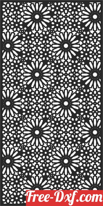 Download PATTERN wall DOOR pattern door decorative pattern cdr