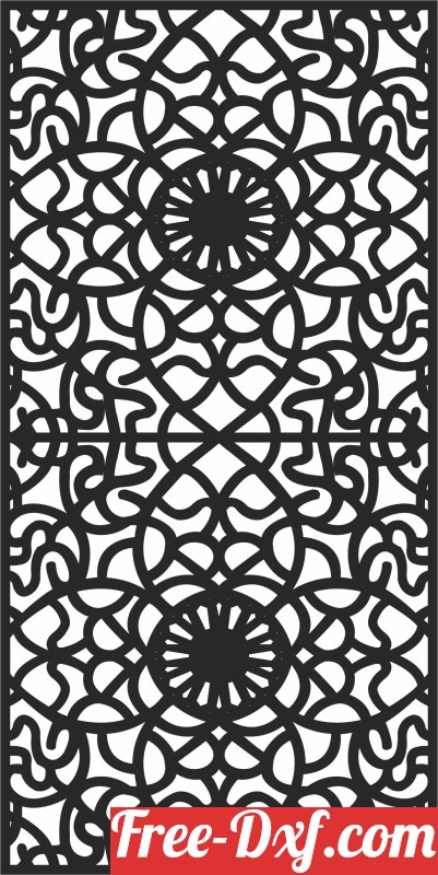 Download screen pattern wall dxf TJrVb High quality free