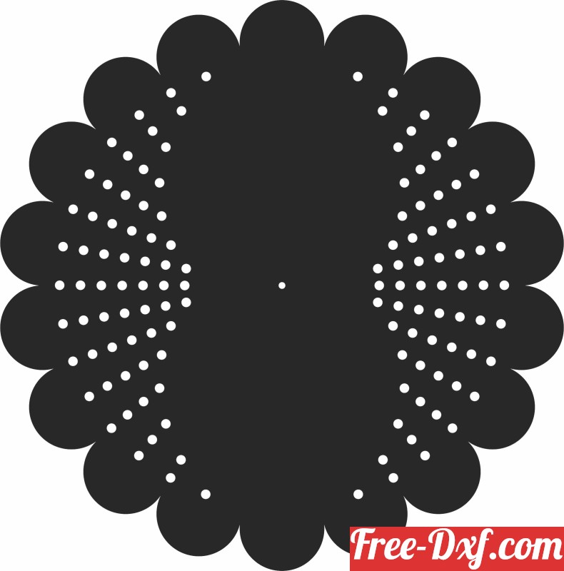 Download vinyl wall clock TLIMa High quality free Dxf files, Svg,