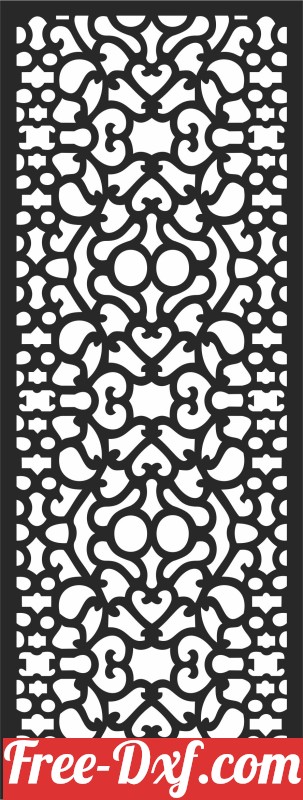 Download PATTERN screen door Decorative pattern Screen V90b