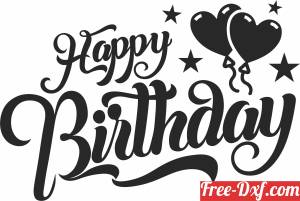 Download Birthday clipart designs High quality free Dxf files, Sv