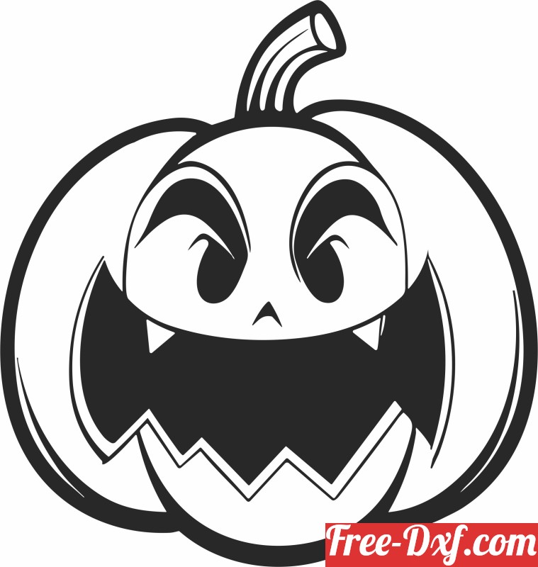 Download Pumpkin halloween cliparts dxf VR9yw High quality free