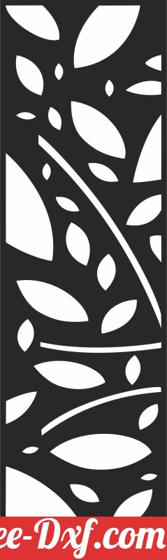 Download Wall Screen wall WZSOA High quality free Dxf files, S