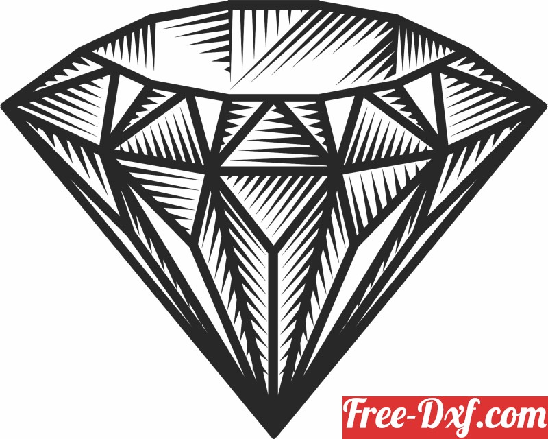 Download Diamond clipart XvO8B High quality free Dxf files, Svg,