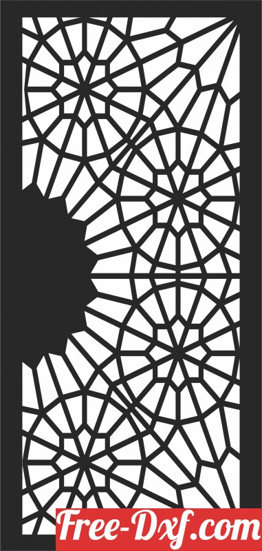 Download Wall screen door WALL decorative Door Pattern YU