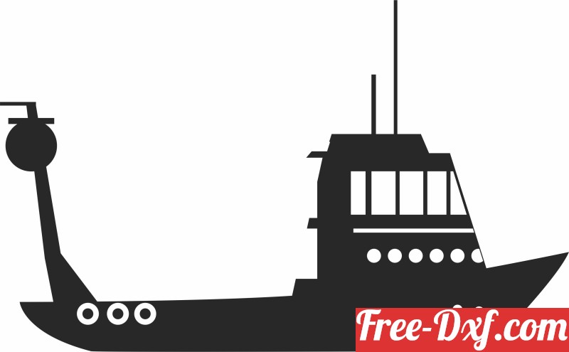 Download Container ship boat clipart YYhpR High quality free Dxf