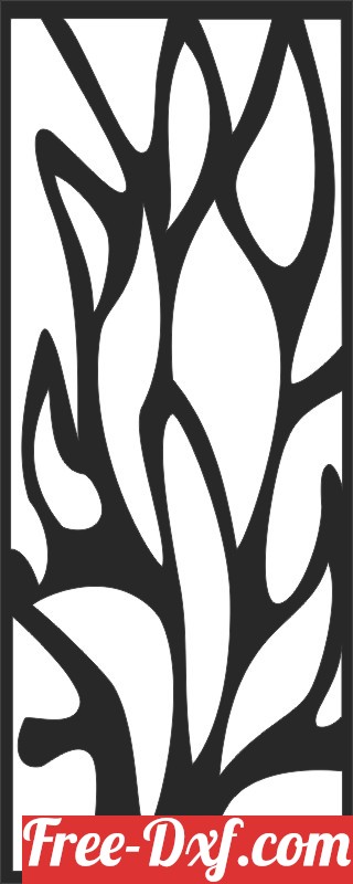 Download decorative panels for doors wall screen pattern dxf YdMk