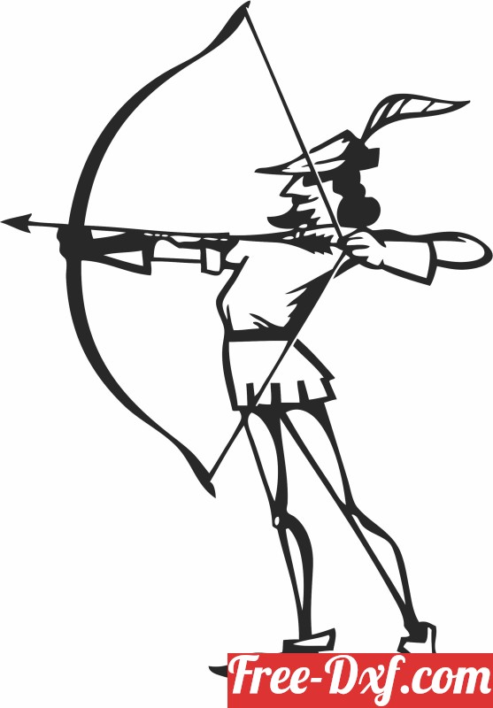 Download robin hood cliparts Ymebb High quality free Dxf files, S