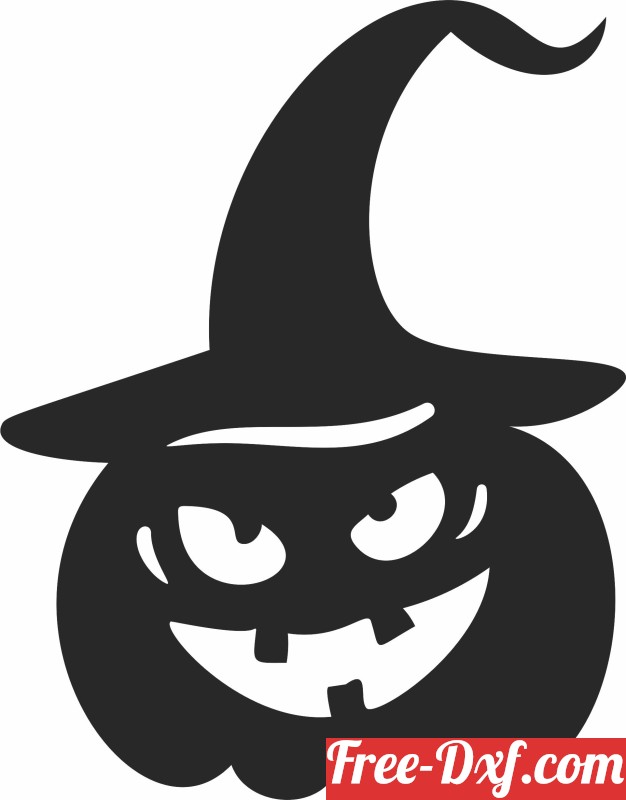 Download funny pumpkin halloween art ZFofE High quality free Dxf