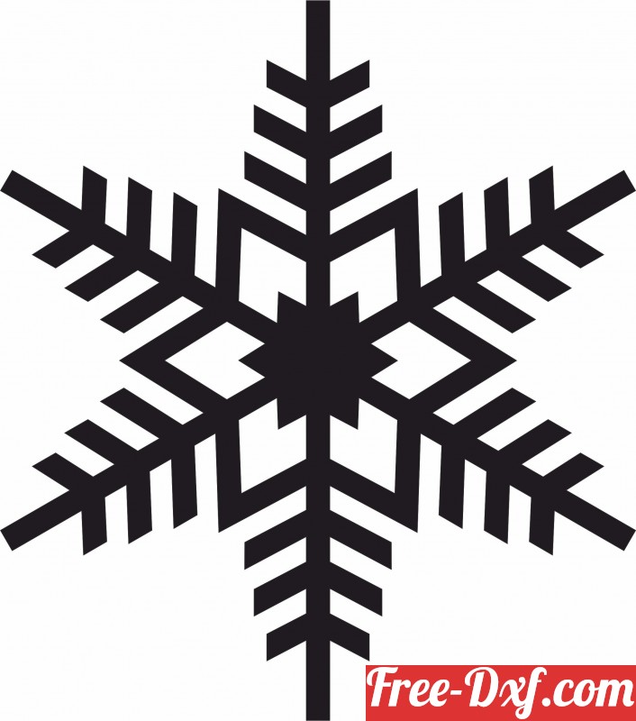 Download Christmas snowflake ZWvRb High quality free Dxf files, S