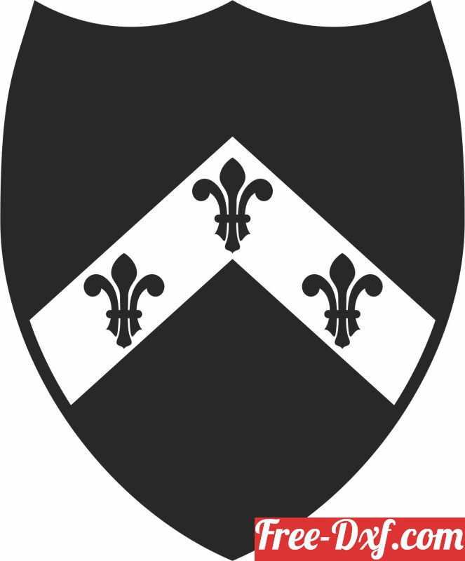 Download Coat of arms shield logo Zl7lO High quality free Dxf fil