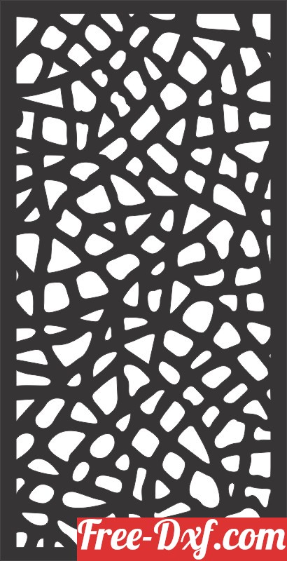 Download Decorative pattern wall Screens Panel for doors dxf a2hh