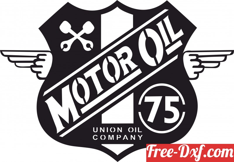 Download motor oil union Logo Wakefield Retro Sign b28di High qua