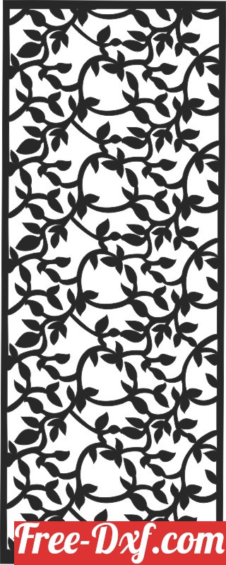 Download Panel Doors Windows flowers dxf b5gq8 High quality free