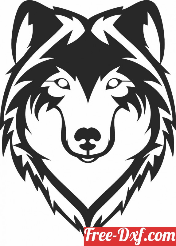 Download wolf b60iR High quality free Dxf files, Svg, Cdr and Ai