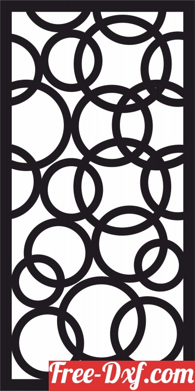 Download decorative circles panel screen pattern partition cyTdK