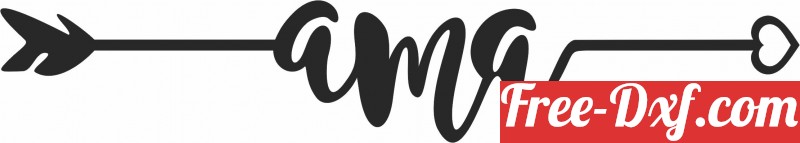 Download Ama arrow sign dbVQH High quality free Dxf files, Svg, C