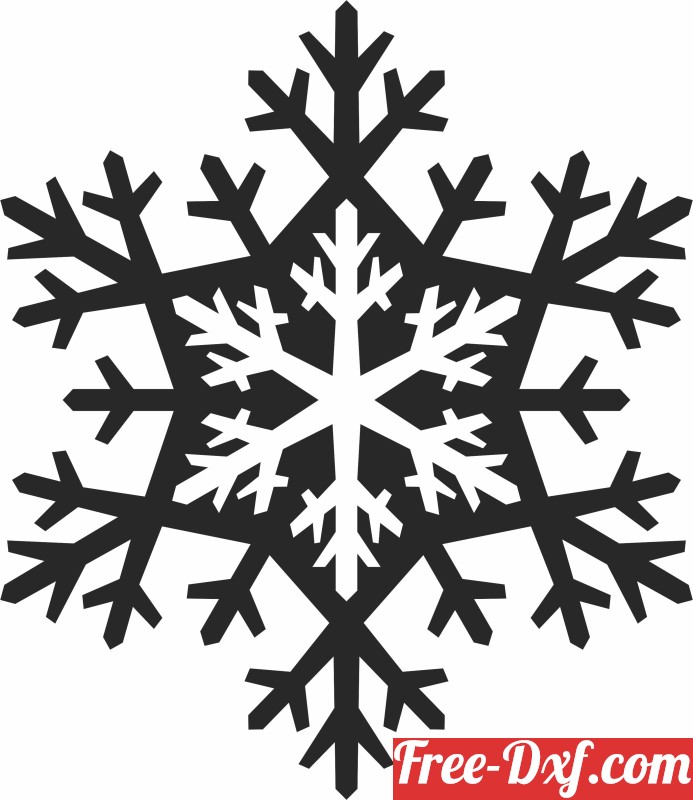 Download christmas snowflake decoration e8tdr High quality free D