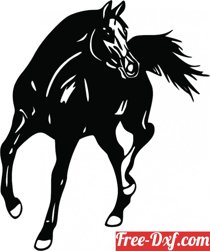 Walking Horse Silhouette Images