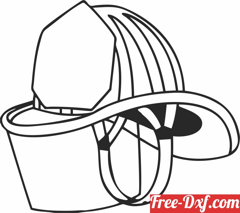 Firefighter Printable Helmet