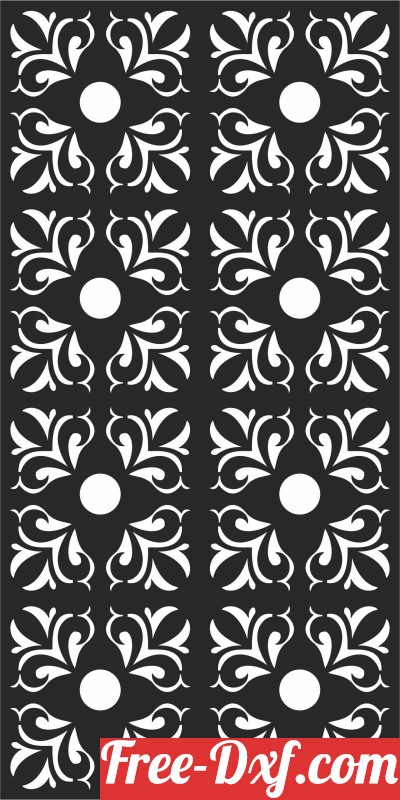 Download Decorative Wall DOOR f1g2Z High quality free Dxf file