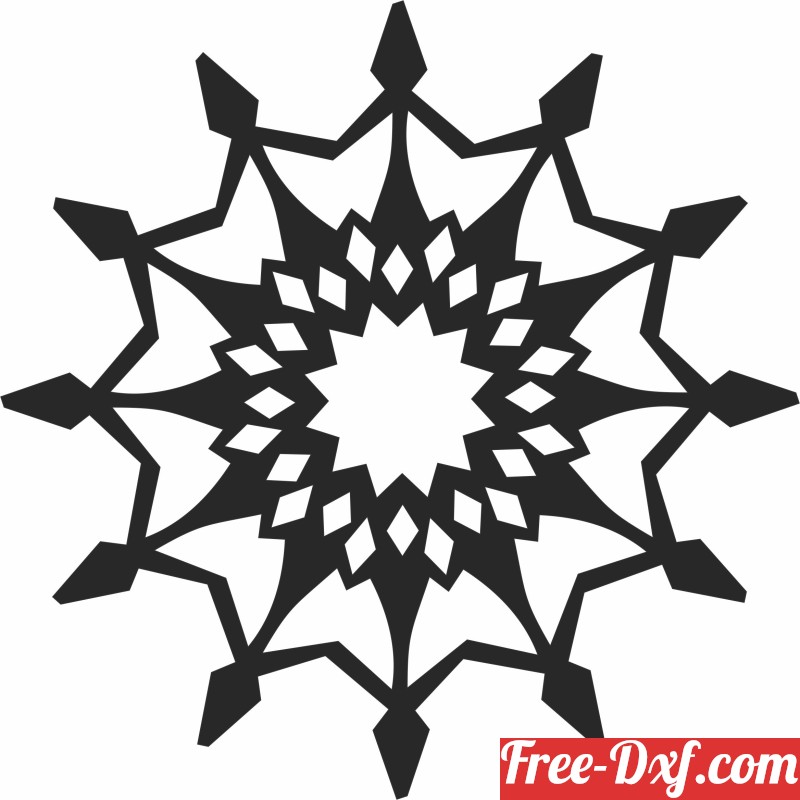 Download Mandala wall decor dxf fjqBq High quality free