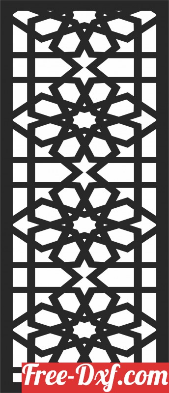 Download PATTERN door Decorative hCuJN High quality free Dxf