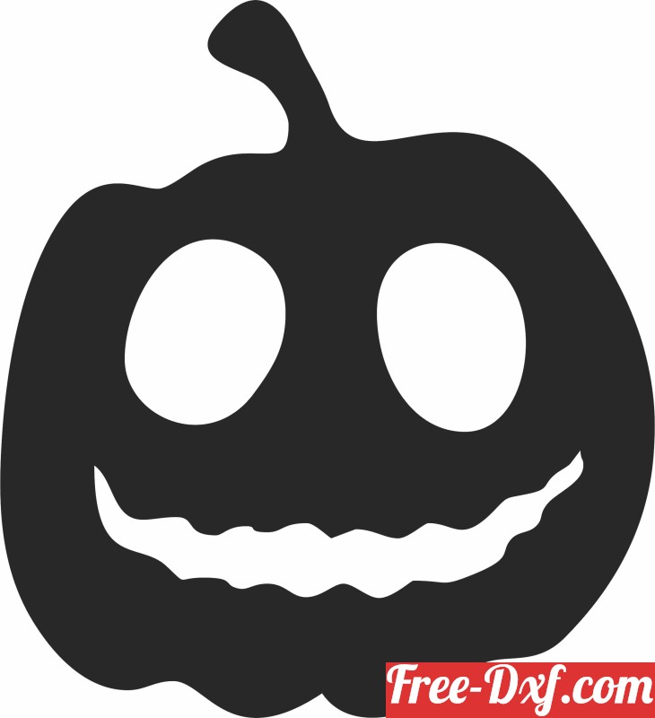 Download Halloween pumpkin hqvAc High quality free Dxf files, Svg