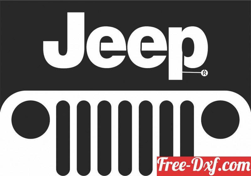 Download Jeep Logo dxf hySVW High quality free
