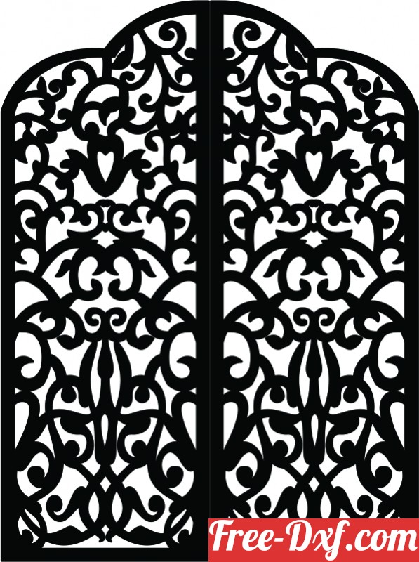 Download decorative panels for doors gates wall screen pattern i0
